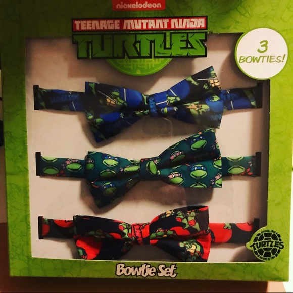 Nickelodeon | Accessories | Tmnt Bow Ties Boys Teenage Mutant Ninja ...